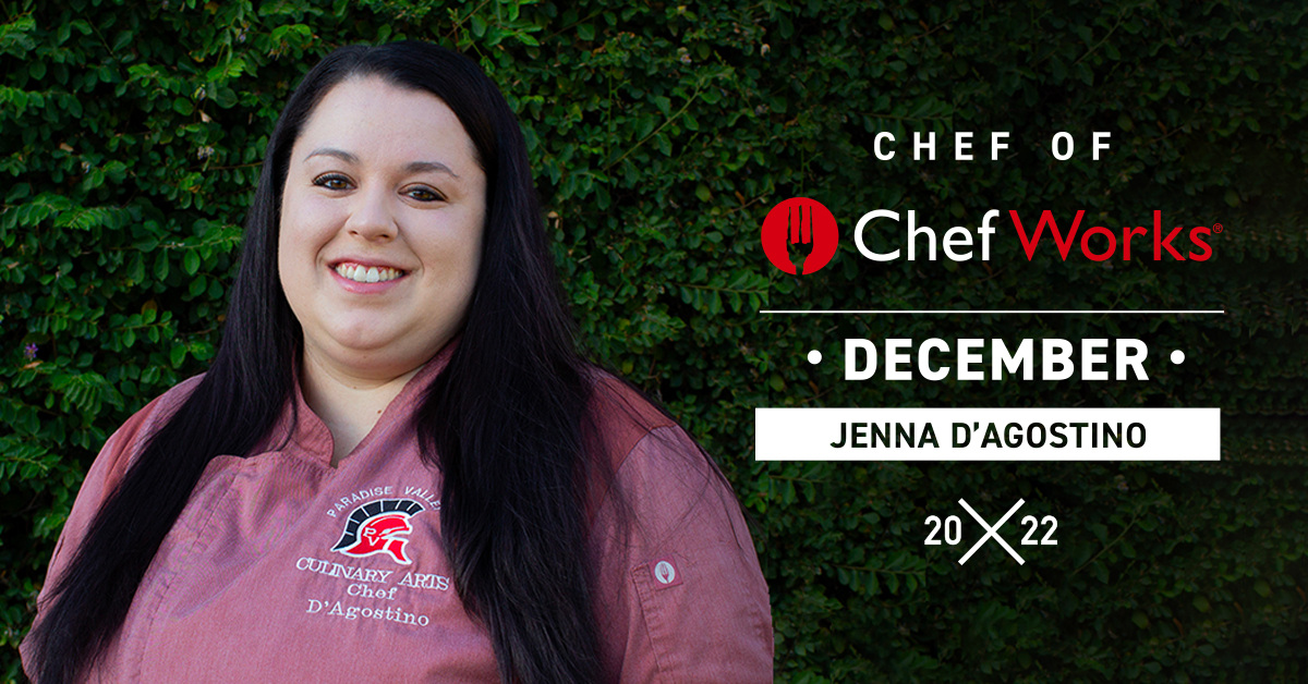 December Chef of Chef Works: Jenna D’Agostino – Venagredos
