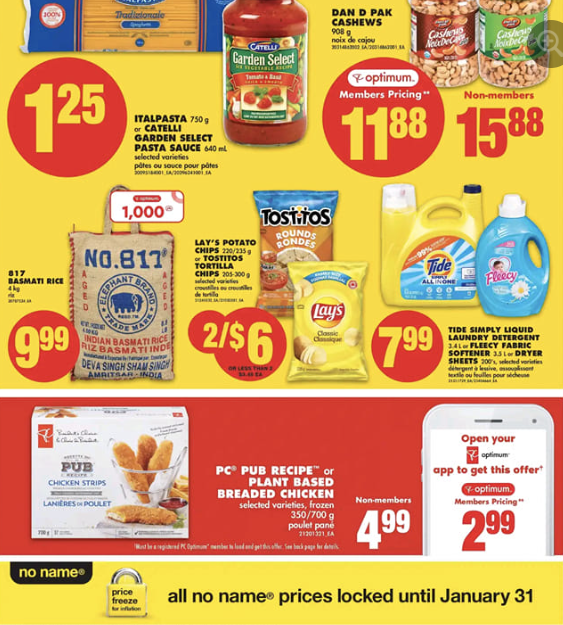 No Frills Ontario: PC Pub Recipe or Plant-Based Breaded Chicken $2.99 ...
