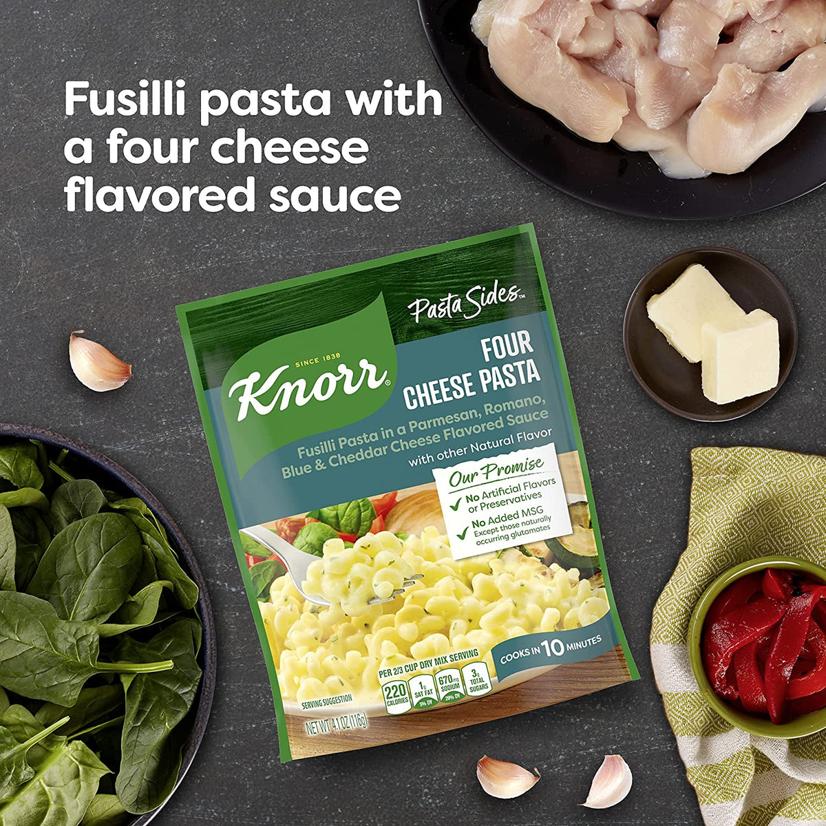 Knorr Pasta Sides, Four Cheese Pasta (Pack of 8) – Only $6.79! – Venagredos